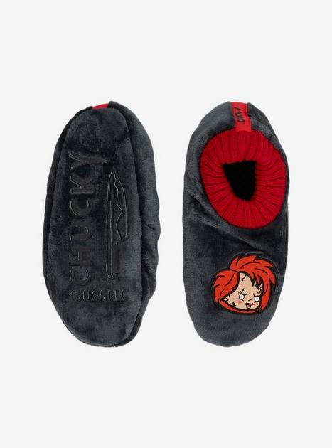 Chucky Embroidered Cozy Slippers | Hot Topic