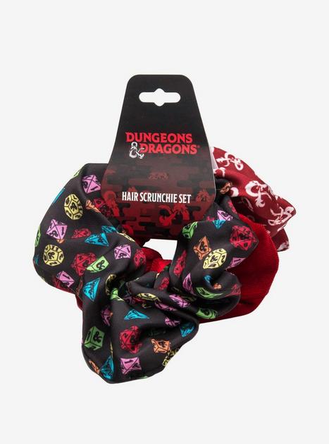 Dungeons & Dragons Scrunchie Set | Hot Topic