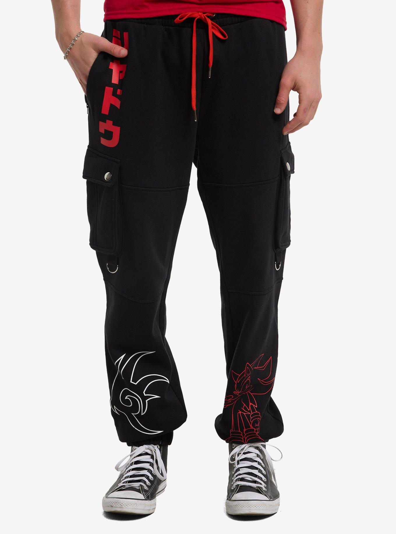 Sonic The Hedgehog Shadow Cargo Sweatpants | Hot Topic