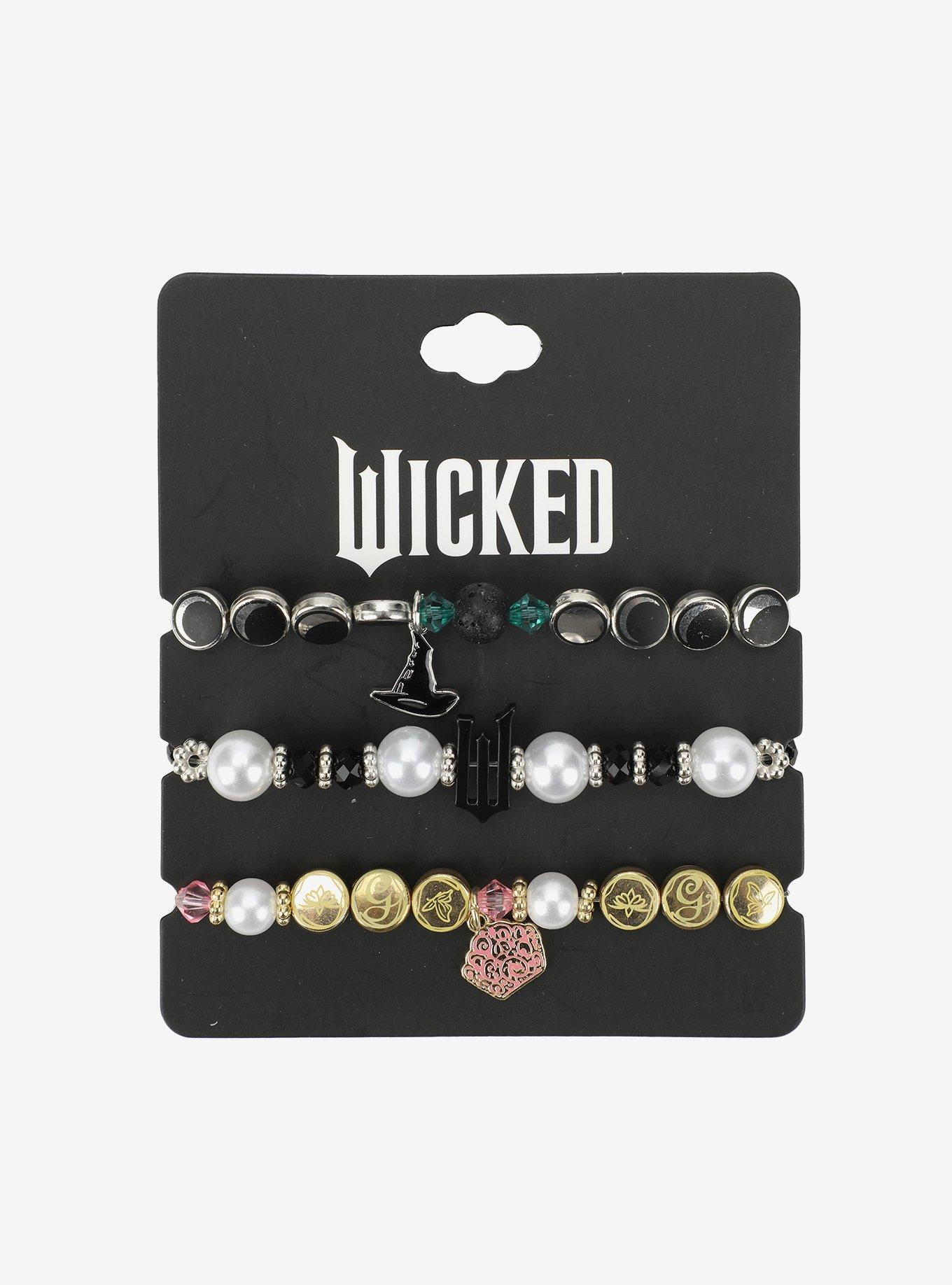 Wicked Elphaba & Glinda Bead Bracelet Set | Her Universe