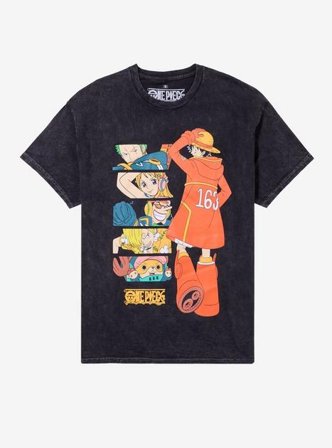 One Piece Luffy & Crew Egghead Panel T-Shirt | Hot Topic