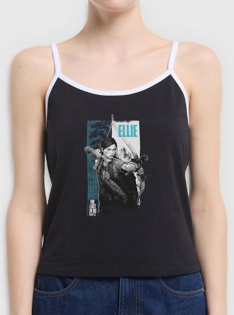 The Last Of Us Part II Ellie Archer Womens Cami - BLACK | BoxLunch