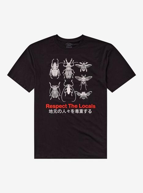 Respect The Locals Bugs T-Shirt By Call Your Mother | Hot Topic