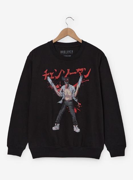 Chainsaw Man Denji Splatter Portrait Crewneck - BoxLunch Exclusive ...