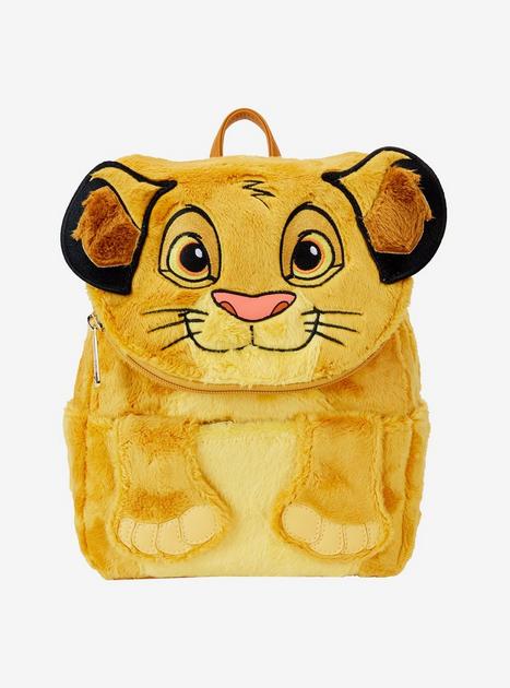 Loungefly Disney The Lion King Simba Fuzzy Figural Mini Backpack | Hot ...