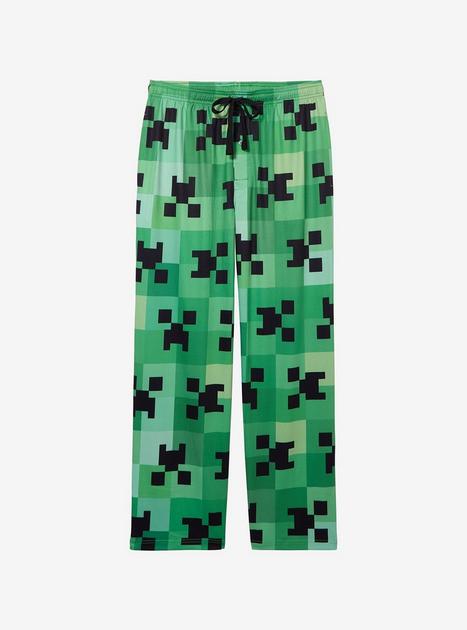 Minecraft Creeper Allover Print Sleep Pants — BoxLunch Exclusive | BoxLunch