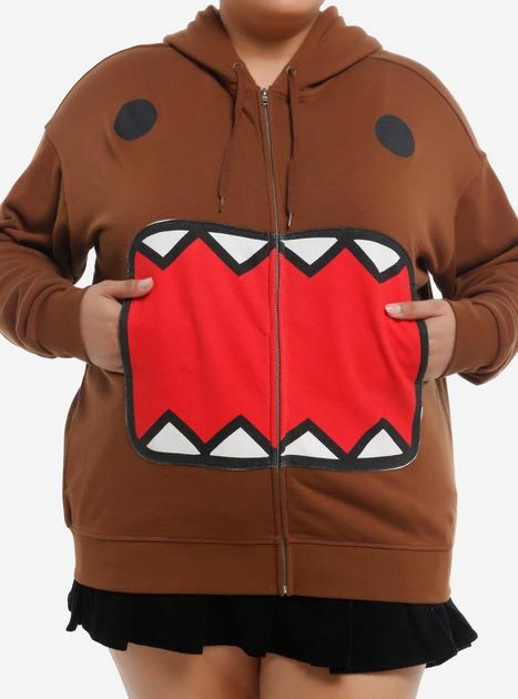 Domo Jumbo Face Hoodie Plus Size | Hot Topic