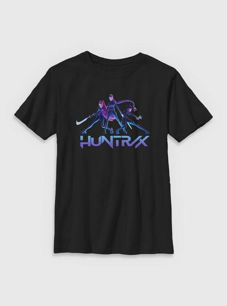 KPop Demon Hunters Battle Huntrix Youth T-Shirt - BLACK | BoxLunch