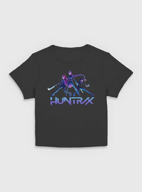 KPop Demon Hunters Battle Huntrix Women Baby T-Shirt - BLACK | BoxLunch