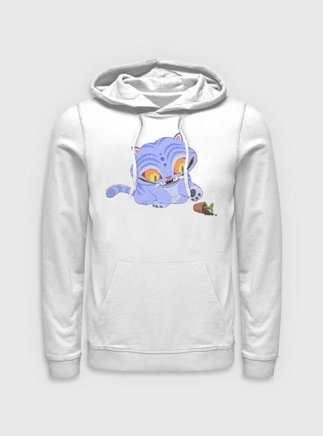 KPop Demon Hunters Chibi Derpy Tiger Hoodie - WHITE | Hot Topic