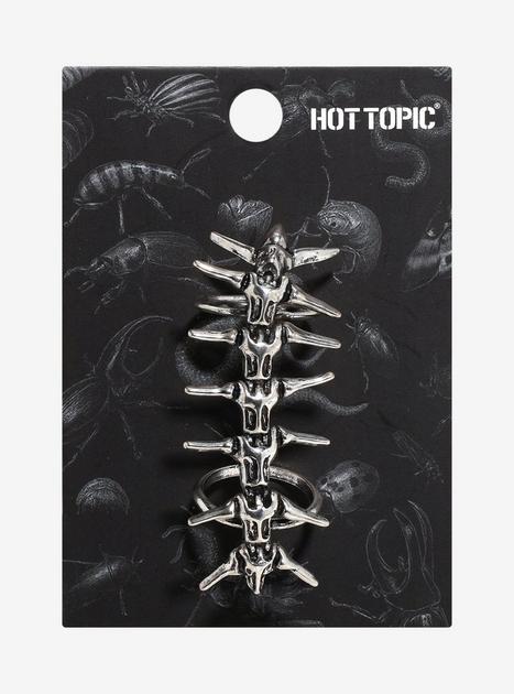 Skeleton Vertebrae Armor Ring | Hot Topic