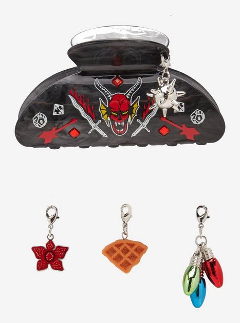 Stranger Things Hellfire Club Claw Clip with Interchangeable Charms ...