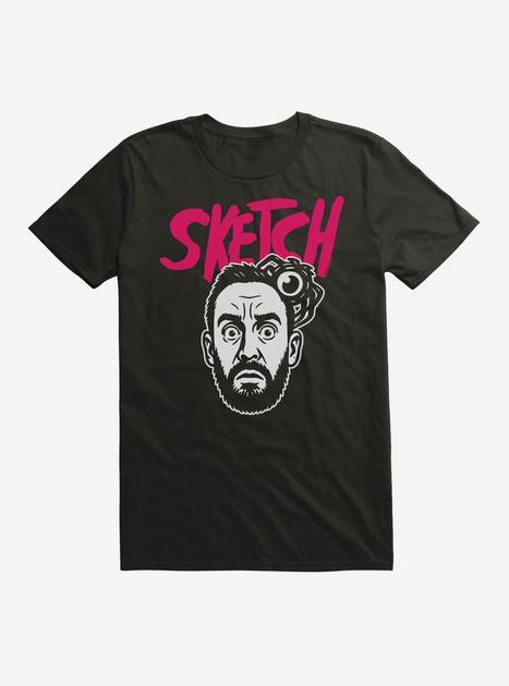 Sketch Tony Pink Logo T-Shirt | Hot Topic
