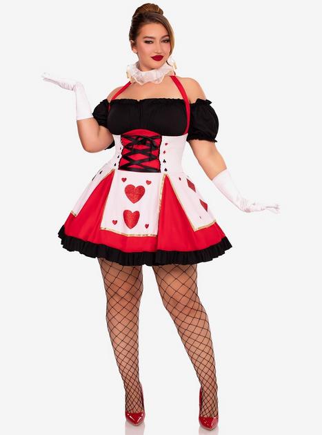 Pretty Playing Card Plus Size Costume | Hot Topic