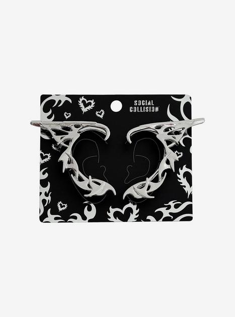 Social Collision Cyber Flame Ear Cuff Set | Hot Topic