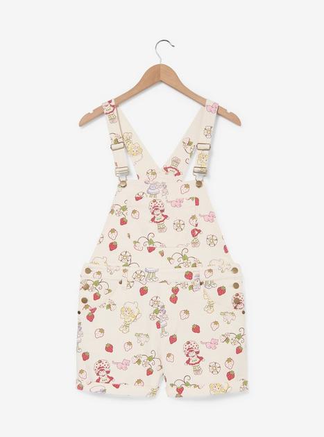 Strawberry Shortcake Women's Short Overalls — BoxLunch Exclusive | BoxLunch