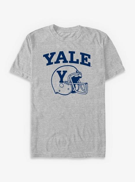 Yale University Football Helmet T-Shirt - GREY | Hot Topic