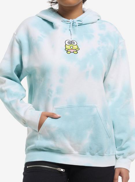 Keroppi Grid Tie-Dye Hoodie | Hot Topic