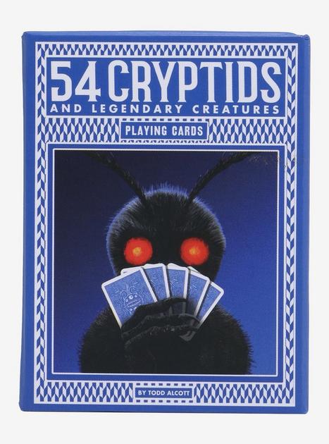 54 Cryptids And Legendary Creatures Playing Cards | Hot Topic