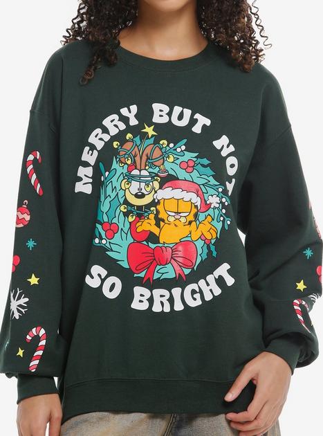 Garfield & Odie Merry Sweatshirt | Hot Topic