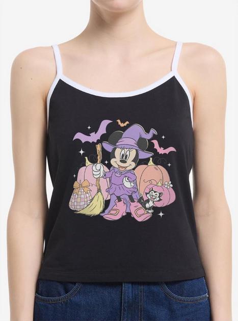 Disney Minnie Mouse Haunted Minnie Womens Cami - BLACK | BoxLunch