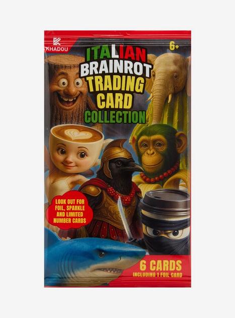 Italian Brainrot Trading Card Pack | Hot Topic