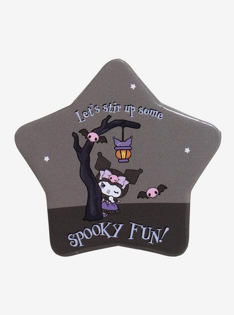 Kuromi's Mischief Mansion Spooky Star Button | Hot Topic