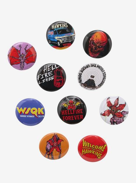 Stranger Things Blind Bag Buttons | Hot Topic