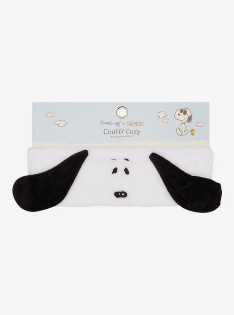 The Crème Shop Peanuts Snoopy Plush Spa Headband | Hot Topic