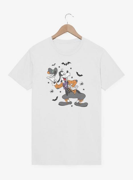 Disney Goofy Spooky Vibes Goofy T-Shirt - WHITE | BoxLunch