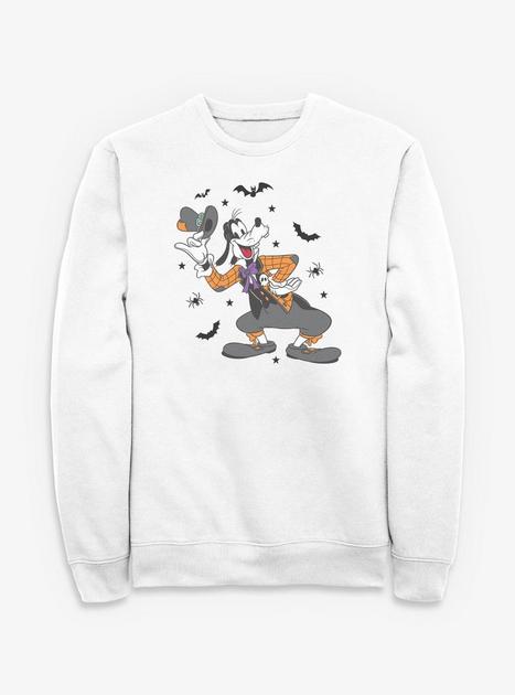 Disney Goofy Spooky Vibes Goofy Sweatshirt - WHITE | BoxLunch