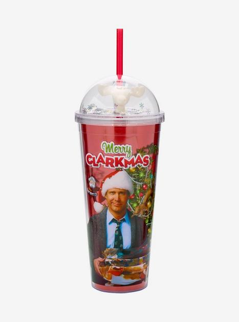 National Lampoon's Christmas Vacation Merry Clarkmas Acrylic Travel Cup ...