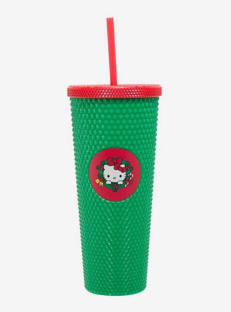 Hello Kitty Holiday Pyramid Acrylic Travel Cup | Hot Topic