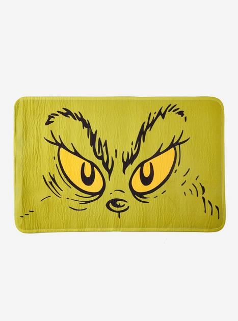 Dr. Seuss How The Grinch Stole Christmas! Grinch Face Rug | Hot Topic