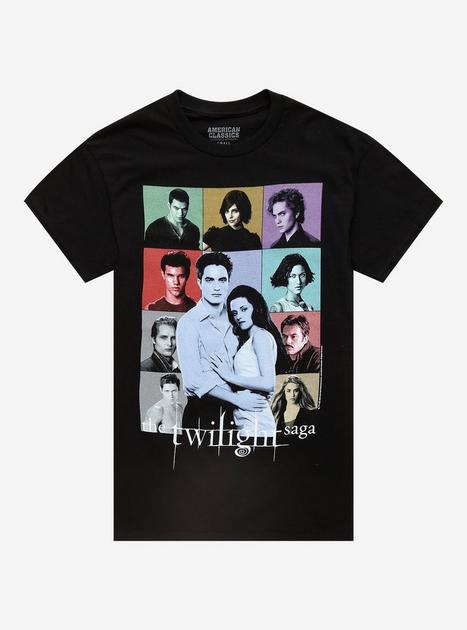The Twilight Saga Rainbow Portraits T-Shirt | Hot Topic