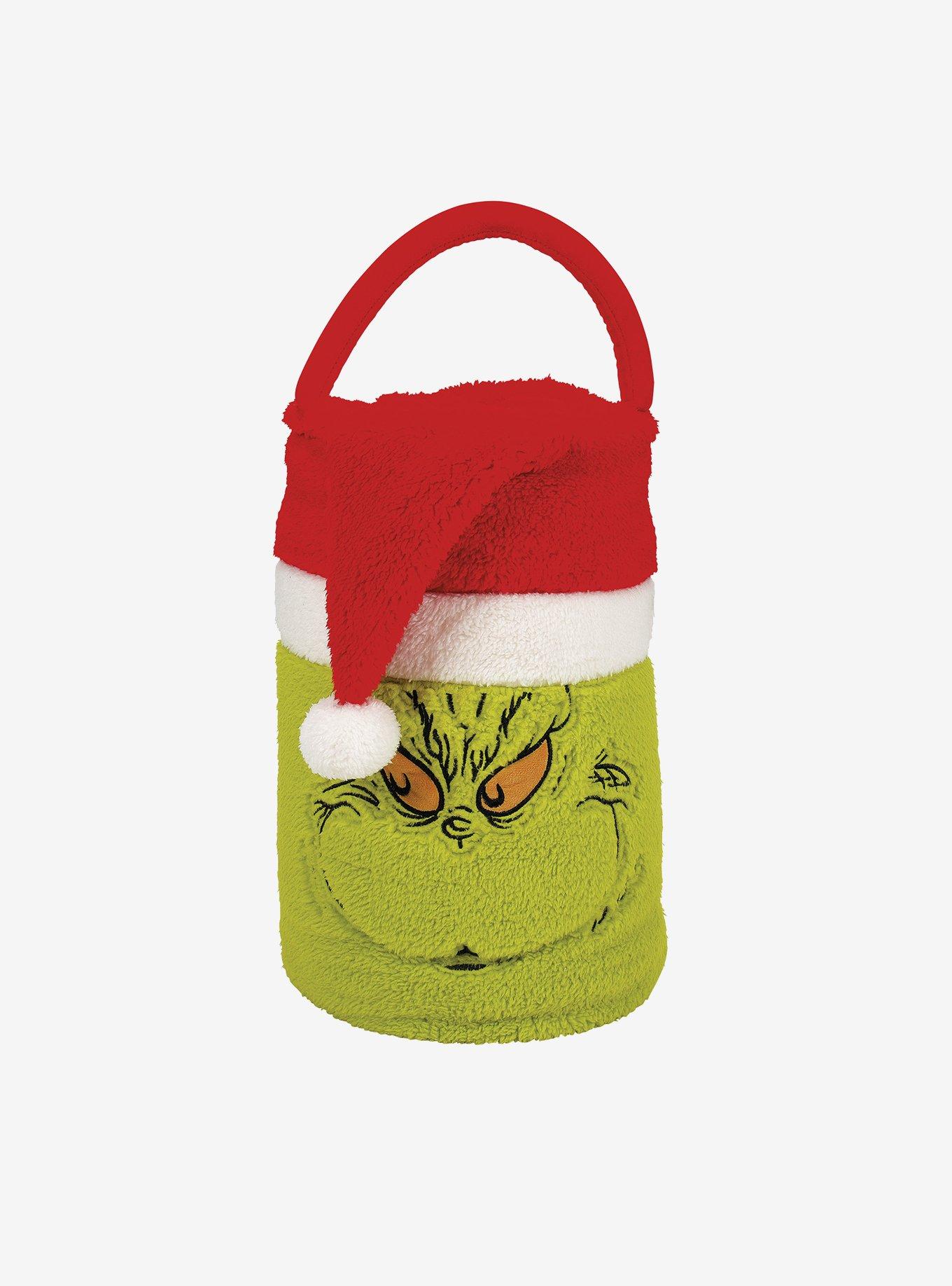 Dr. Seuss How The Grinch Stole Christmas Grinch Snow Throw | BoxLunch