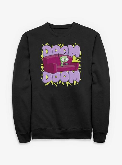 Invader ZIM Doom Couch Sweatshirt - BLACK | Hot Topic