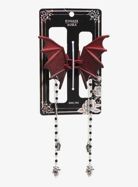 Cosmic Aura Bat Wing Claw Hair Clip | Hot Topic