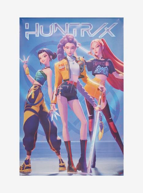 KPop Demon Hunters HUNTR/X Group Poster | BoxLunch