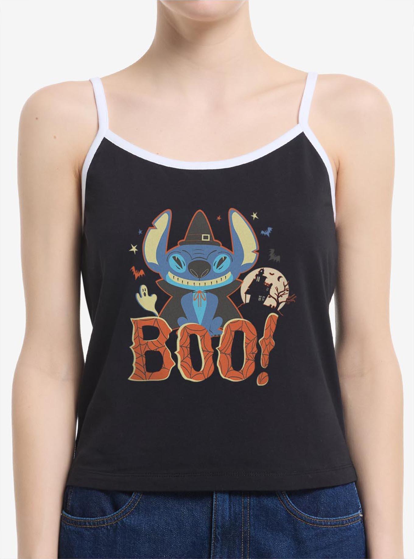 Disney Lilo & Stitch Boo Stitch Womens Cami - BLACK | BoxLunch