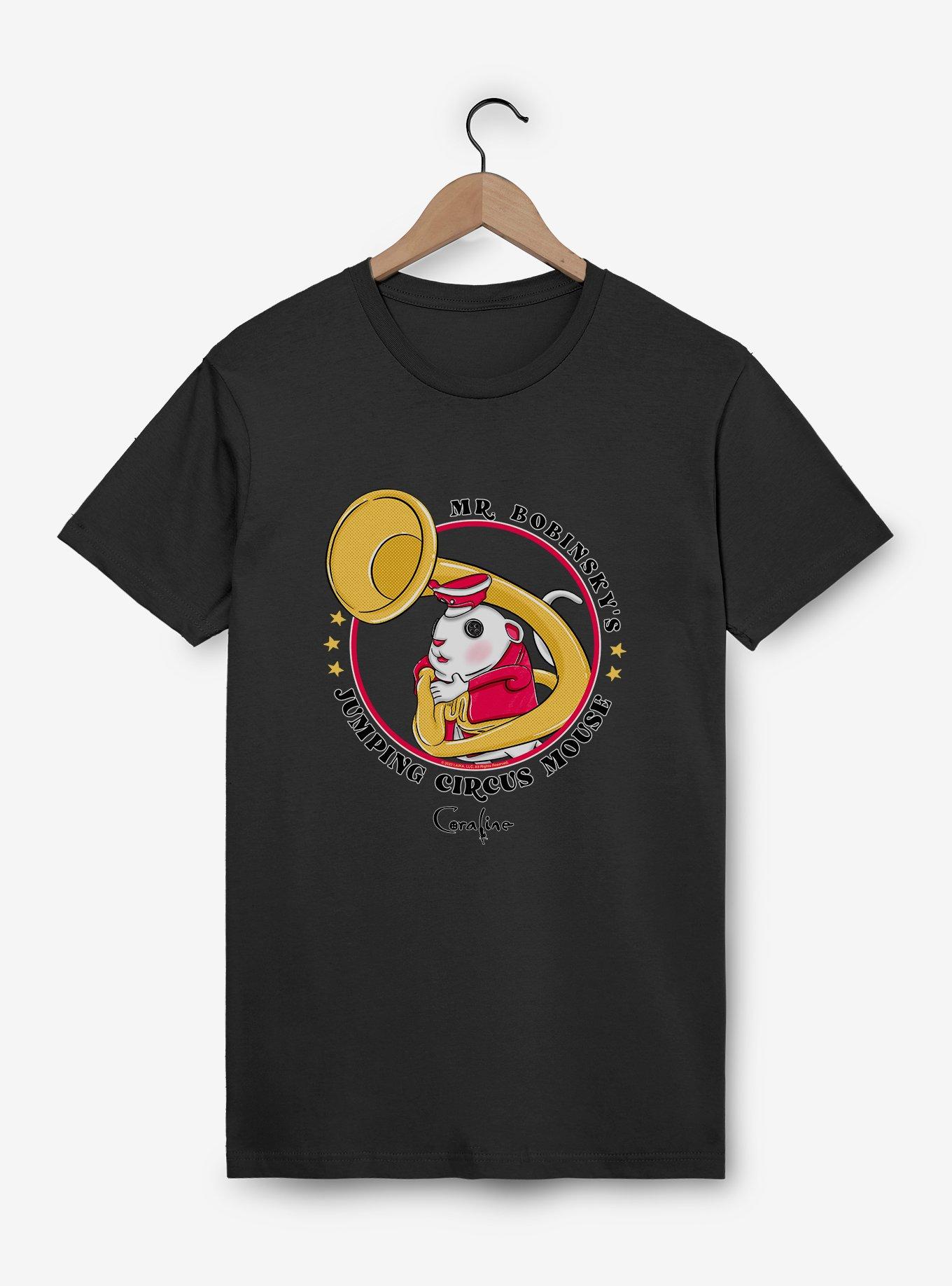 Coraline Mr. Bobinsky's Jumping Circus Mouse T-Shirt | Her Universe