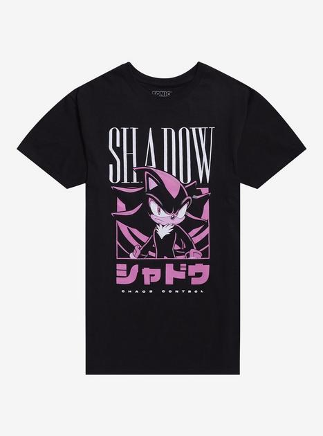 Sonic The Hedgehog Shadow Chaos Control T-Shirt | Hot Topic