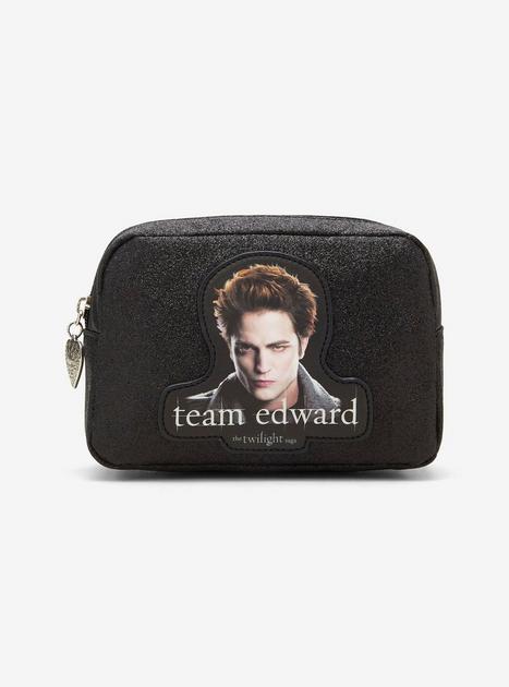 The Twilight Saga Edward Glitter Makeup Bag | Hot Topic