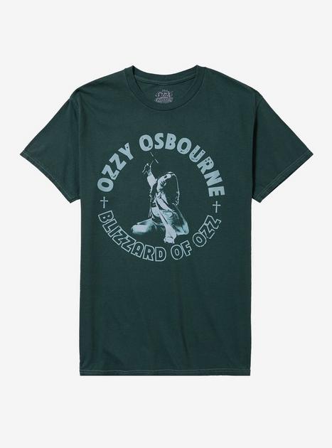Ozzy Osbourne Blizzard Of Ozz Green T-Shirt | Hot Topic
