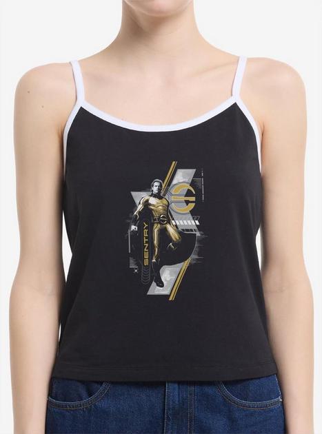 Marvel Thunderbolts* Sentry Womens Cami Tank Top - BLACK | BoxLunch