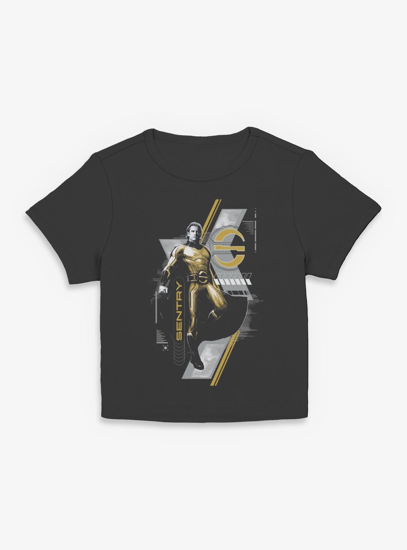 Marvel Thunderbolts* Sentry Womens Baby T-Shirt - BLACK | BoxLunch