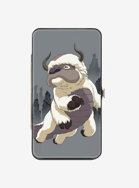 Avatar: The Last Airbender Appa Flying and Air Element Hinged Wallet ...