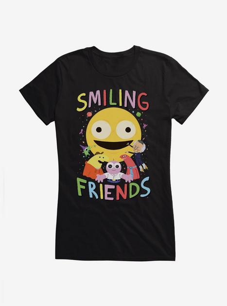 Smiling Friends Hugs All Around Girls T-Shirt | Hot Topic