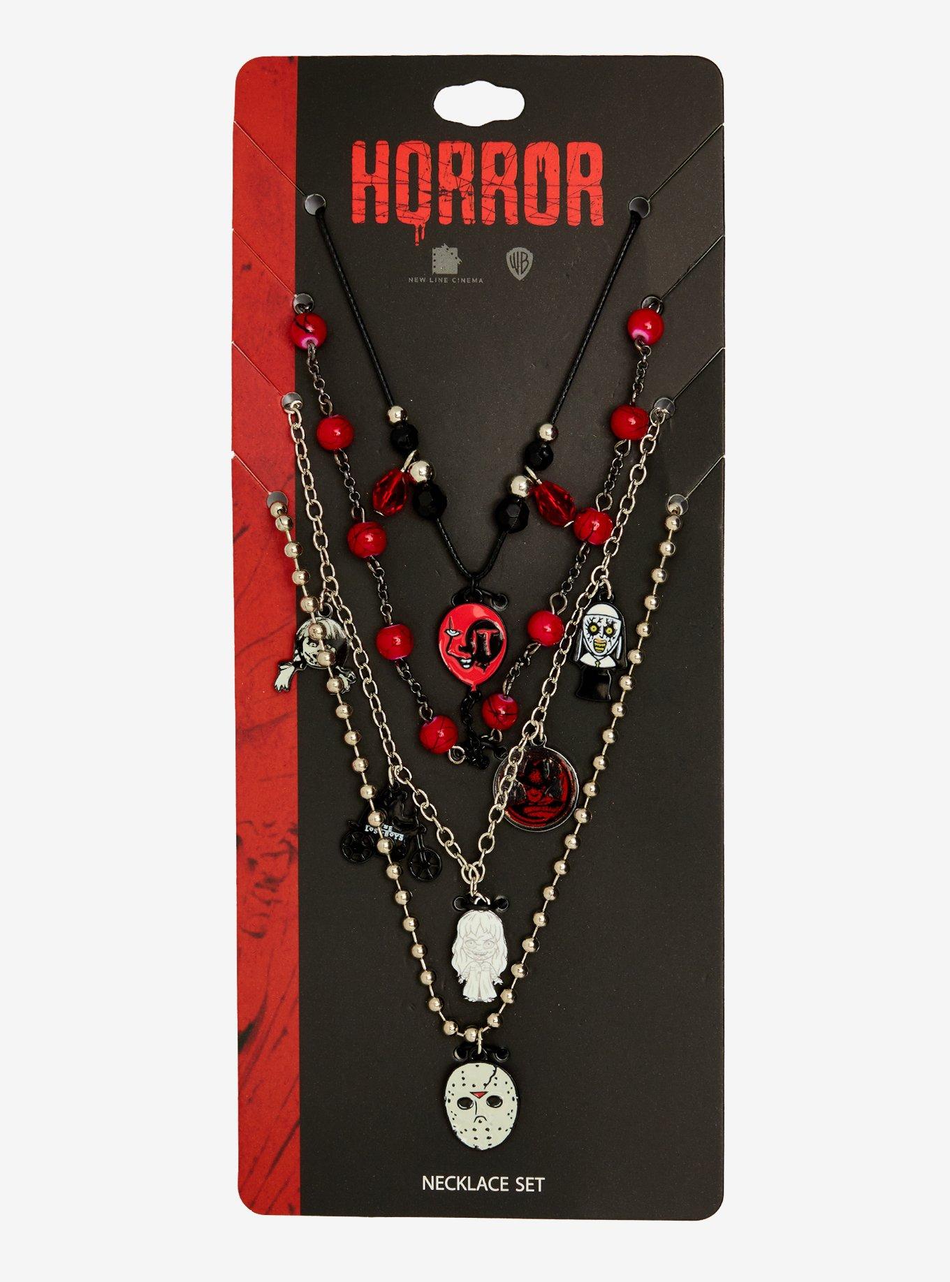 WB Horror Character Necklace Set | Hot Topic