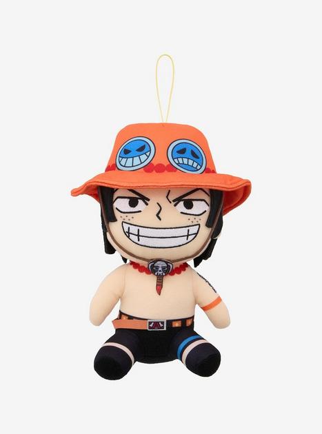 One Piece Portgas D. Ace Sitting Plush | Hot Topic
